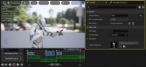Animation Montage Editor In Unreal Engine Unreal Engine 5 6 Documentation Epic Developer