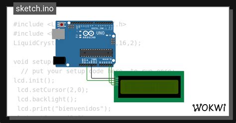 Lcd2 Wokwi Esp32 Stm32 Arduino Simulator