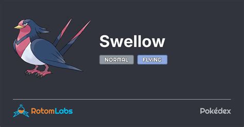 Swellow Rotomlabs Pokédex