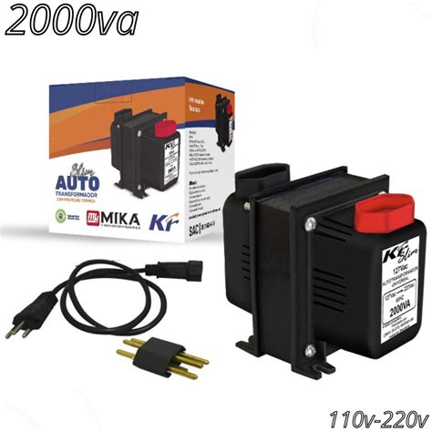 Transformador 300va 110 Para 220 E 220 Para 110 Bivolt Kf Conversor De