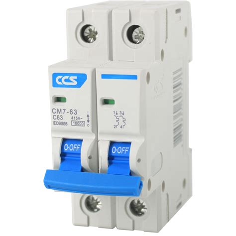 เซอร์กิตเบรกเกอร์ เมนเบรกเกอร์ ลูกย่อย Circuit Breaker แบรนด์ Ccs รุ่น Cm7 63 1p 3p ขนาด 10a 63a