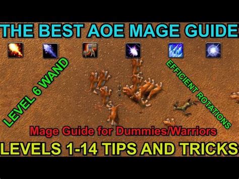 Classic Wow Fresh Mage Aoe Farm Guide Part 1 Lvl 1 14 For Dumbies And