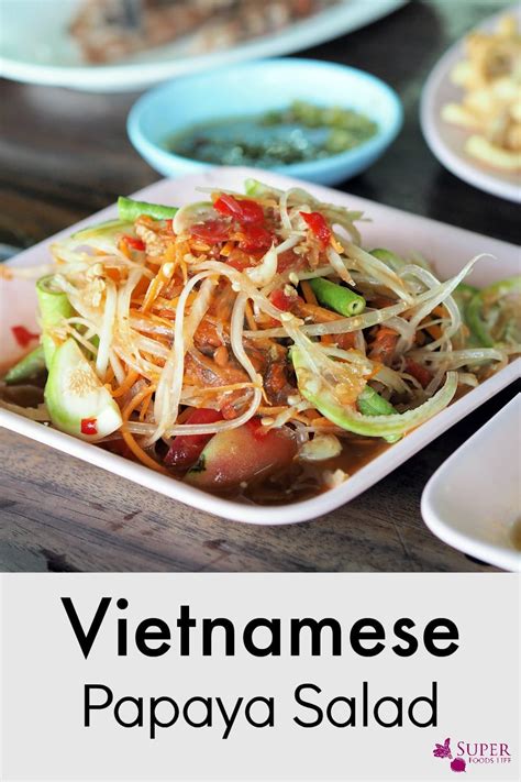 Vietnamese Papaya Salad Super Foods Life