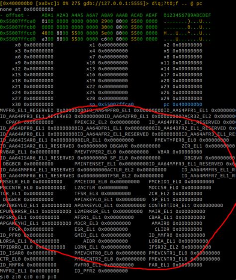 Armaarch64 Gdb Connection Visual Disassembled View Hiding Extra Registers · Issue 21329