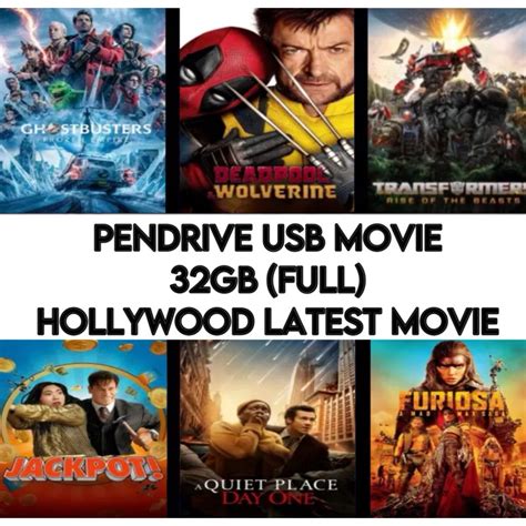 Pendrive Usb Movie Hollywood 32gb Shopee Malaysia