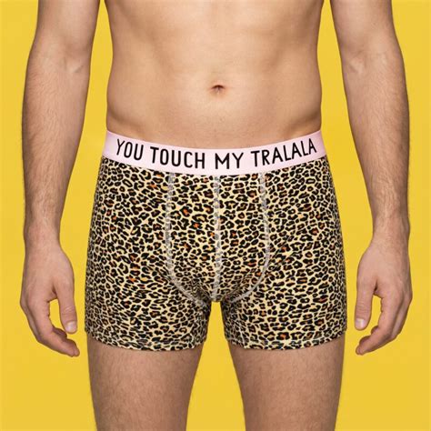You Touch My Tralala Bokserki Bawełniane Panterka Sprawdź Teraz