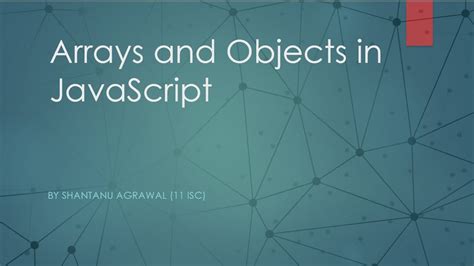 Day 8 Arrays And Objects In Javascript Youtube