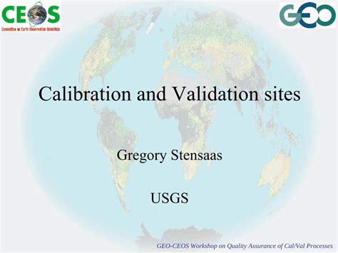 Pdf Calibration And Validation Sites Dokumen Tips