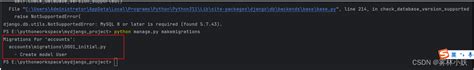 django报错： raise notsupportederror django db utils notsupportederror mysql 8 or later is