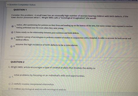 Solved Question Completion Status Question 1 Consider This