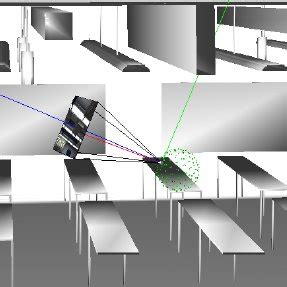 Position Of The Microphone Array In UM Class Room 2216 Download Scientific Diagram