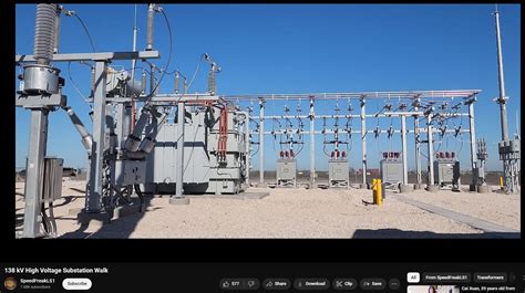 138 KV High Voltage Substation Visit SoundQuality Org