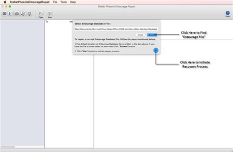 Entourage Microsoft Rebuilding My Database