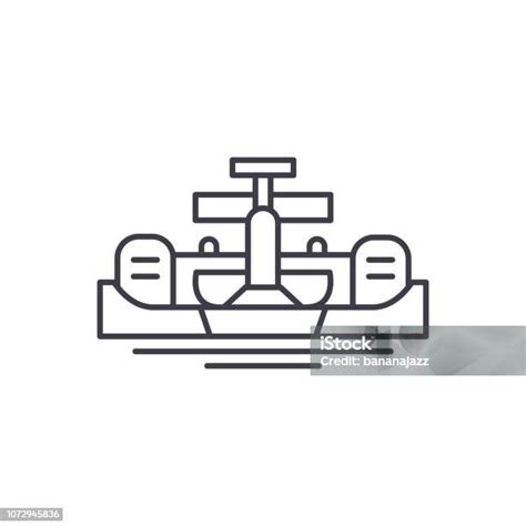 자동차 경주 선 아이콘 개념입니다 자동차 경주 벡터 선형 삽화 상징 기호 개체 그룹에 대한 스톡 벡터 아트 및 기타 이미지