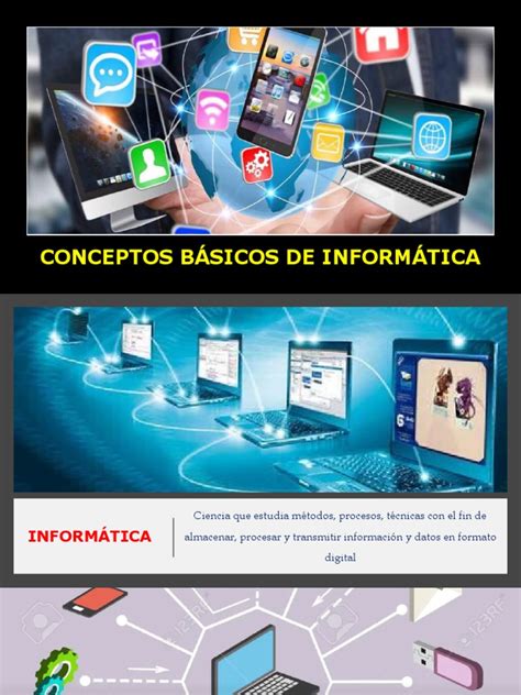Conceptos Básicos De Informática Pdf Periférico Hardware De La Computadora