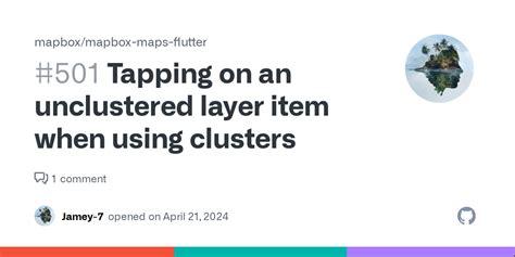 Tapping On An Unclustered Layer Item When Using Clusters · Issue 501 · Mapboxmapbox Maps