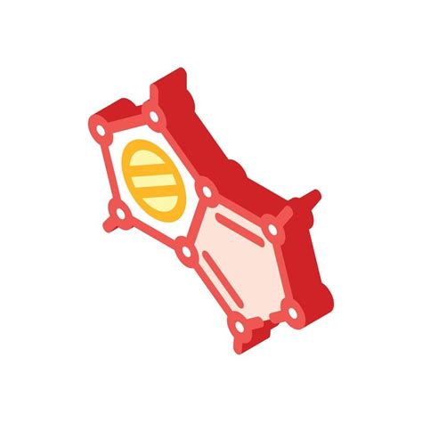 Molecular Structure Isometric Icon Vector Isolated Illustration 17318865 Vector Art At Vecteezy