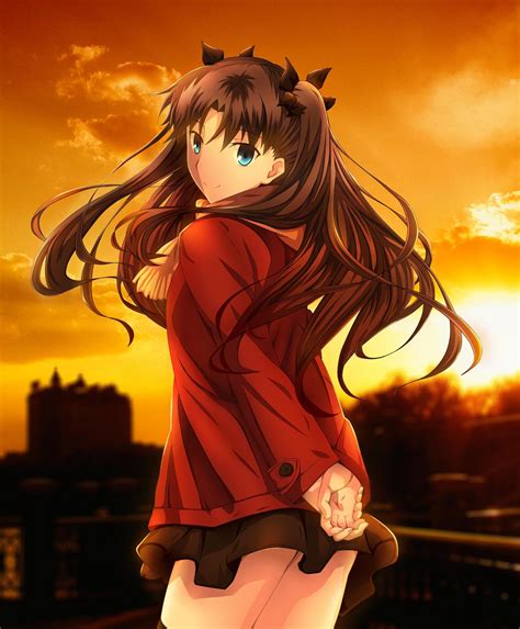 Fate Stay Night Unlimited Blade Works Archer Fate Stay Night Tohsaka Rin Sword Anime Girls Hd