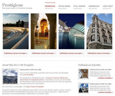 Free CSS X HTML Templates Noupe Free CSS X HTML Templates Noupe