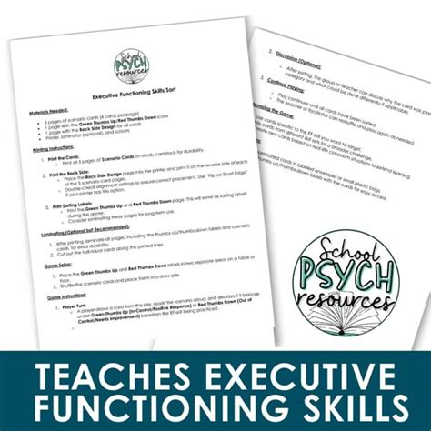 Cognitive Flexibility Executive Functioning Ef Card Sort Counseling