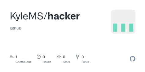 Github Kylemshacker Github