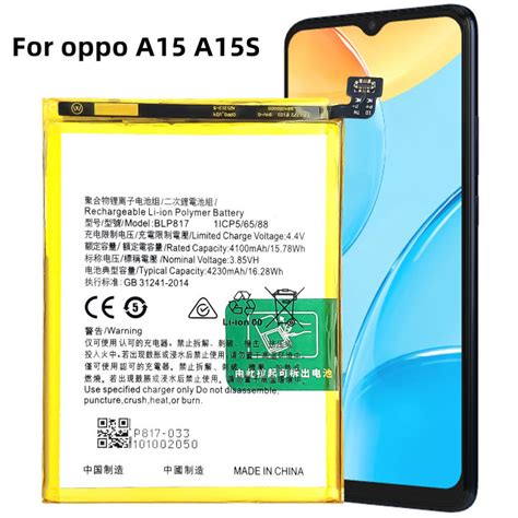 Oppo A15 A15s Model Blp817 Battery 4230mah Lazada Ph
