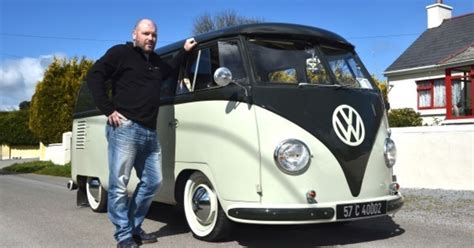 Motors And Me Adrian Cullinane With His 1957 Vw Camper Splitscreen