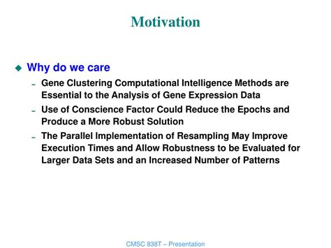 ppt gene clustering using self organizing maps and particle swarm optimization powerpoint