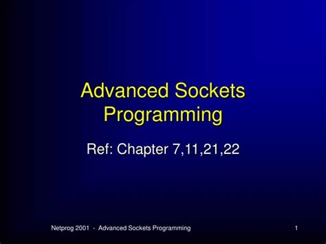 ppt advanced sockets programming powerpoint presentation free