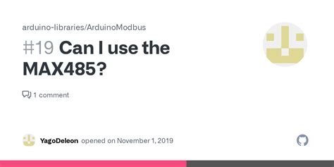 Can I Use The Max485 · Issue 19 · Arduino Libraries Arduinomodbus