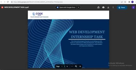 Finished Web Development Intern At Codealpha Gunji Tirupathamma