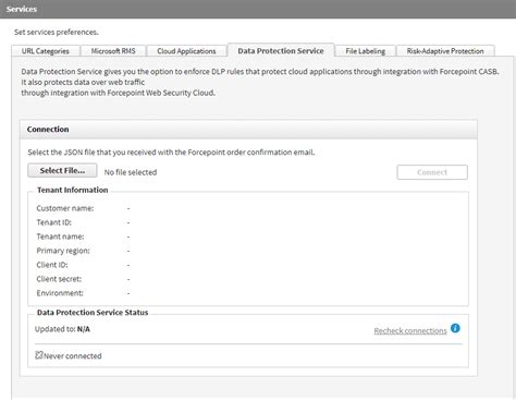 Connect Forcepoint Dlp To Data Protection Service