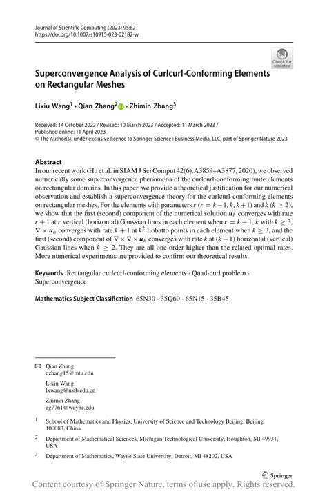 Superconvergence Analysis Of Curlcurl Conforming Elements On