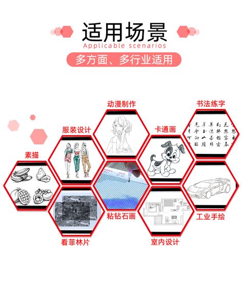 鑫照拷贝台LED动漫绘画A4拷贝板书法练字工具透亮临摹台拓图板 阿里巴巴