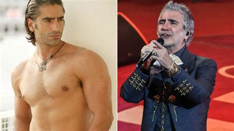 alejandro fernández de joven ¿cómo lucía el cantante mexicano en sus