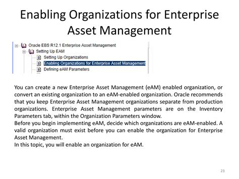 Oracle Ebs R12 Eam Module Upk Pptx Business Business And Finance