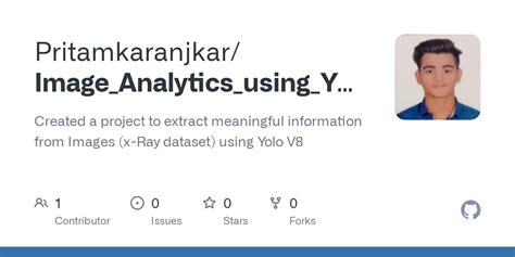 Github Pritamkaranjkarimageanalyticsusingyolov8 Created A Project To Extract Meaningful