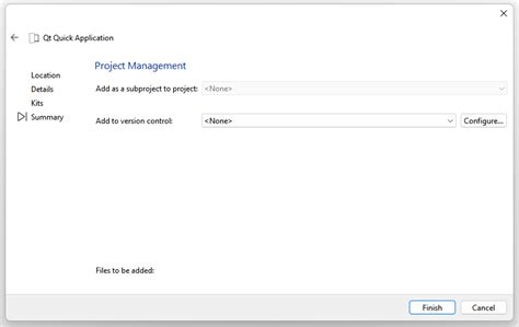 unable to create qtquick application qt forum