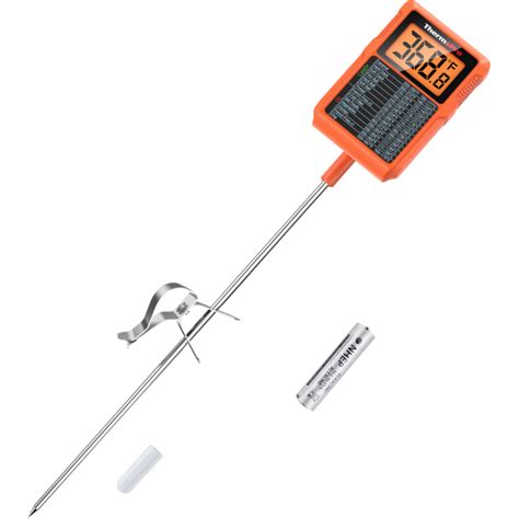 Thermopro Tp510 เครื่องวัดอุณหภูมิอาหาร Digital Candy Thermometer Digital Frying Thermometer
