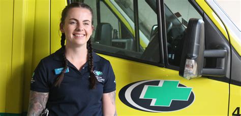 Meet Paramedic Kirsty Wellington Free Ambulance