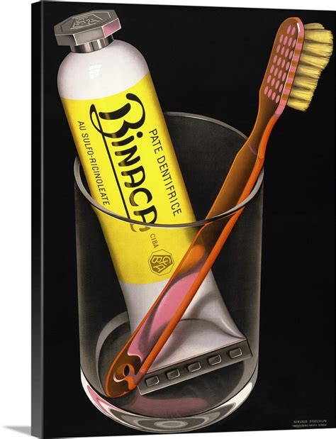 Binaca Toothpaste Great Big Canvas