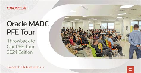 El Mehdi Sekkouri Alaoui On Linkedin Oracle Madc Morocco Pfetour2024 Thankyou