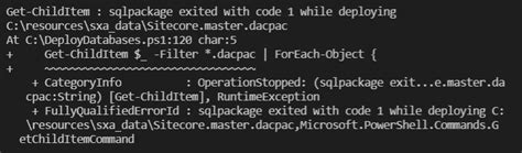Azure Hard Time Creating Mssql Init Image With Multiple Modules On