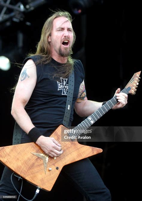 Jed Simon Guitarist From Strapping Young Lad Performing Live At News