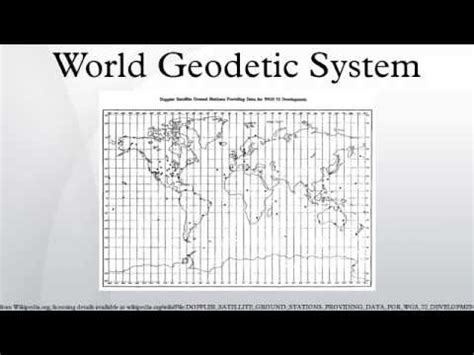 Geodetic Coordinate System