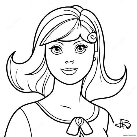 Daphne From Scooby Doo Coloring Page 24033 19460