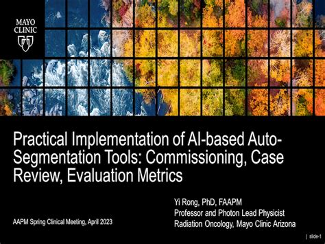 Aapm Vl Introducing And Applying Automation In Radiation Oncology From Simulation To Qa