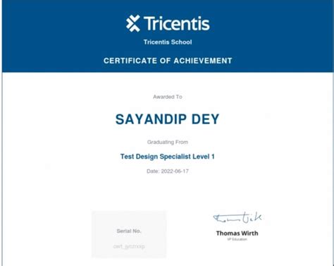 sayandip dey on linkedin tricentis tricentis testdesignspecialist