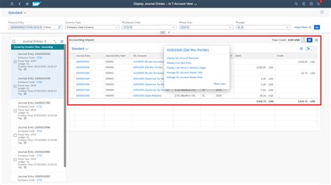 The Power Of SAP S 4HANA 1 Display Journal Entr SAP Community