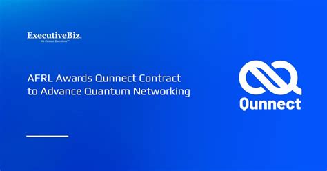 Afrl Awards Qunnect Contract To Advance Quantum Networking